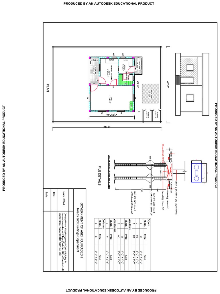 Anganwadi Model Building | PDF