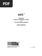 SAFE Tutorial For Slab Design | PDF | Menu (Computing) | Structural Load