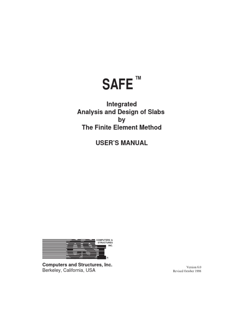Integrated Analysis and Design of Slabs by The Finite Element Method ...