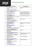 Rakaz National Trading Company Contacts | PDF | Kuwait | Middle East