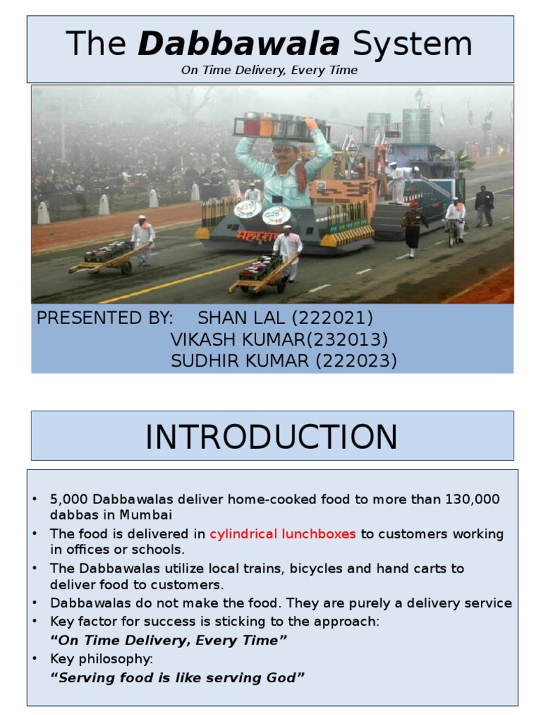 Mumbai Dabbawala Case Study | Download Free PDF | Business
