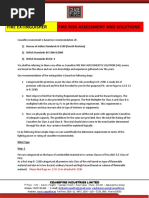 Sub: Intimation Letter To Conduct Fire Evacuation Cum Mock Drill | PDF