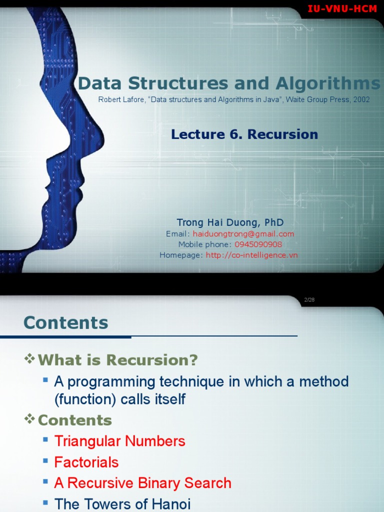 Recursion | PDF | Software Engineering | Discrete Mathematics
