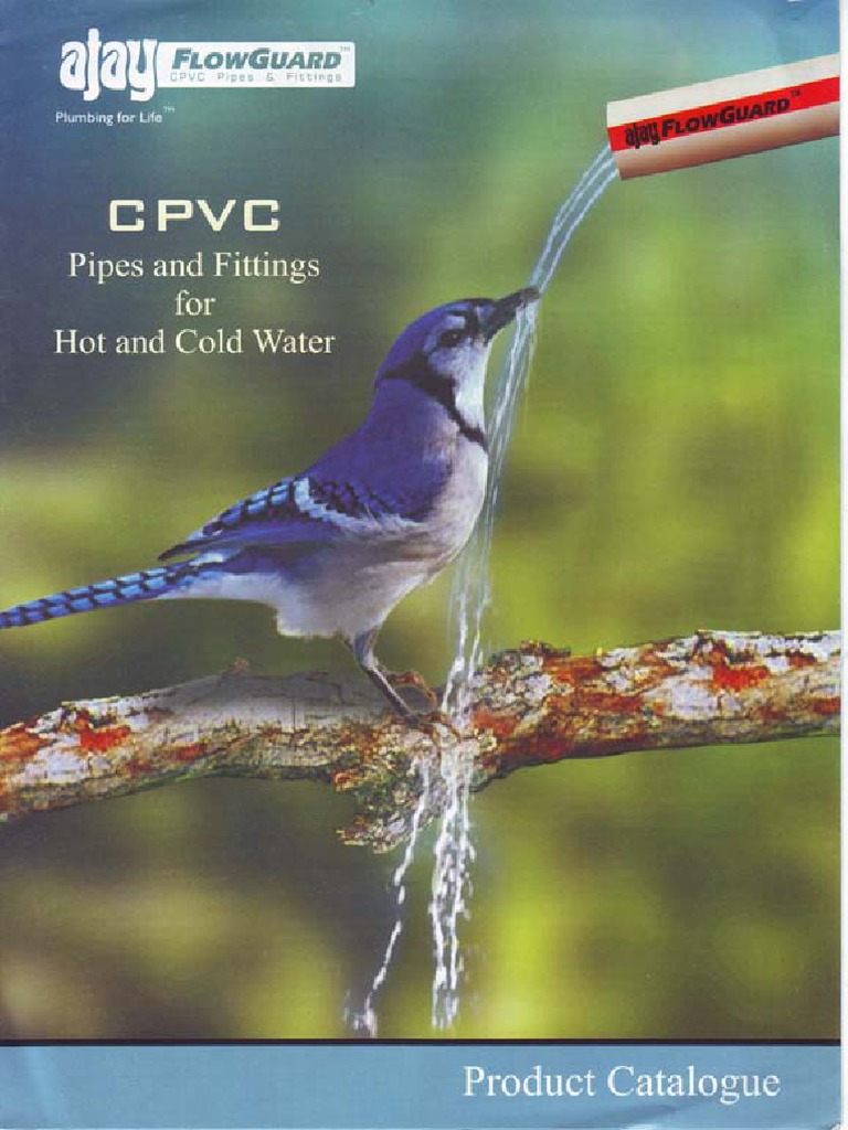 Ajay CPVC Pipes & Fittings | PDF | Plumbing | Pipe (Fluid Conveyance)