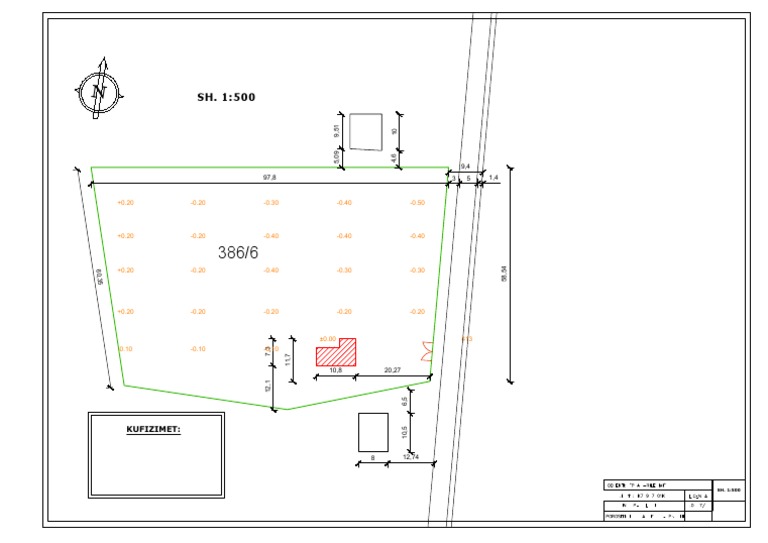 Plan Rilevimi - A3 PDF | PDF