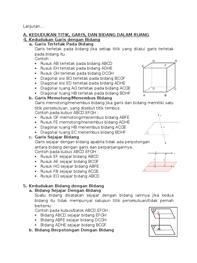 Lks Jarak Dalam Ruang | PDF