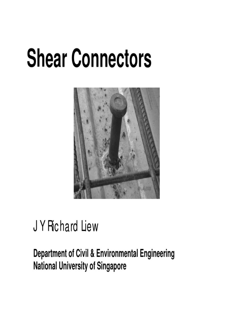 Shear Connectors and Partial Composite New | PDF | Beam (Structure ...