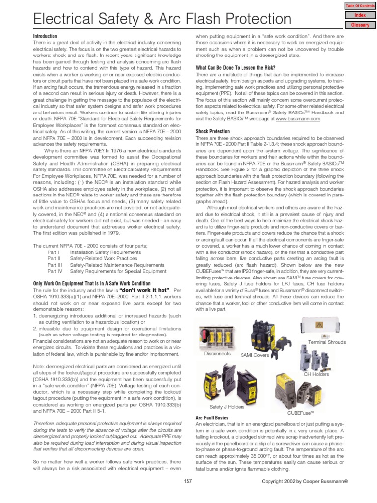 NEC - Arc Flash Pkg1 | Fuse (Electrical) | Electric Arc | Free 30-day ...