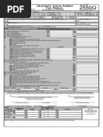 BIR FORM No. 2550-Q | PDF | Value Added Tax | Taxes
