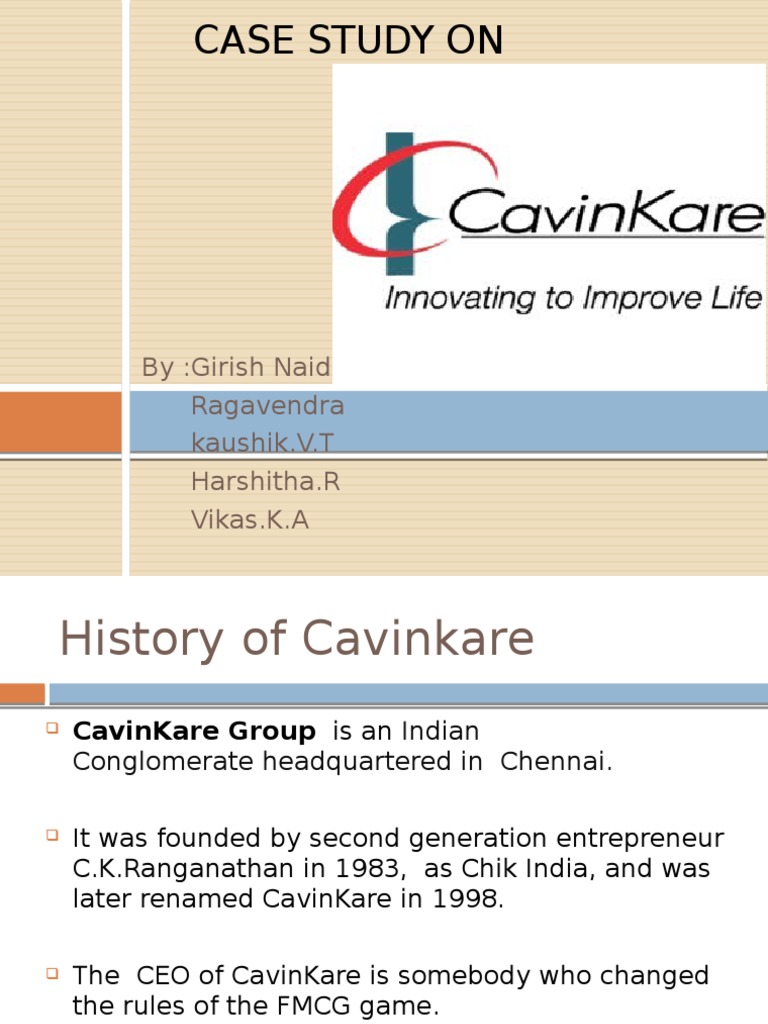 Cavinkare Product | PDF | Industries | Business