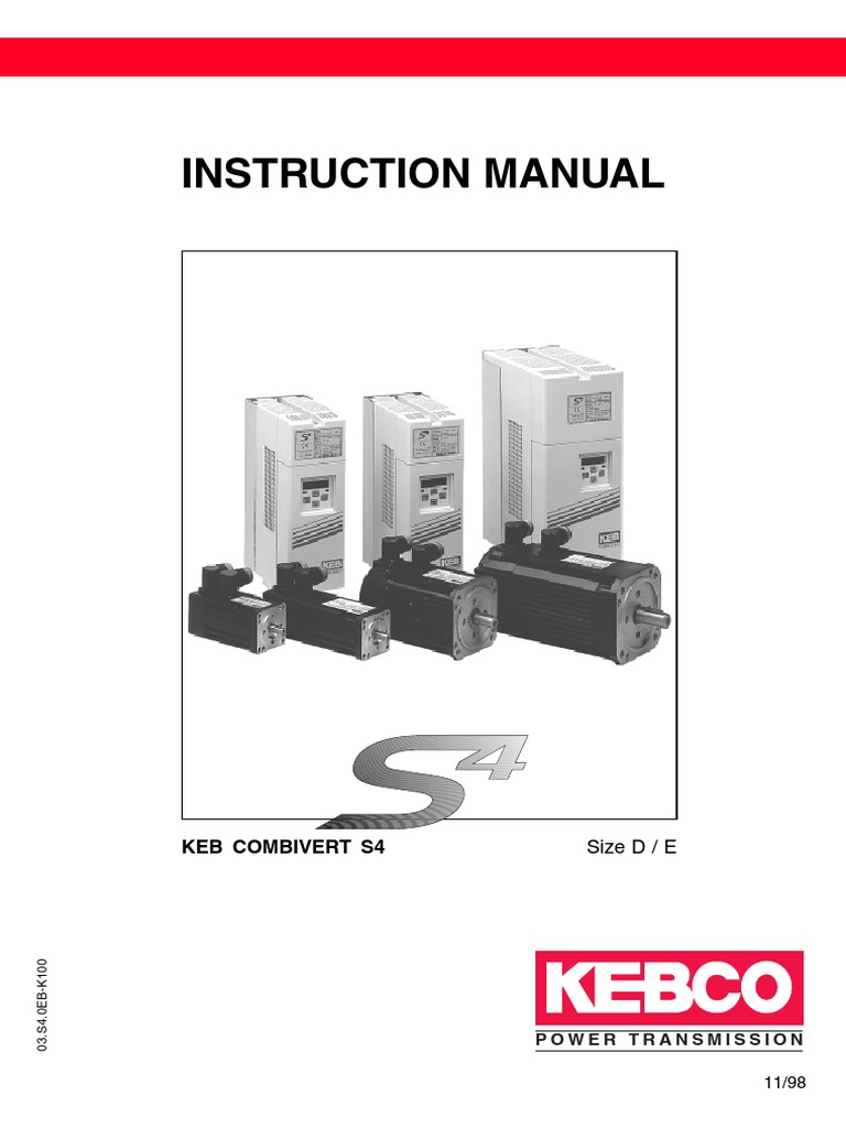 Manual Combivert KEB PDF | PDF | Electric Motor | Parameter (Computer ...