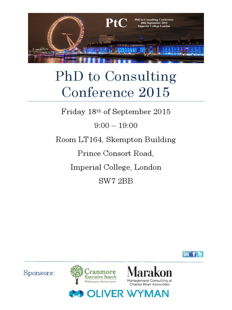 Conference Brochure | PDF | Mentorship | Strategic Management