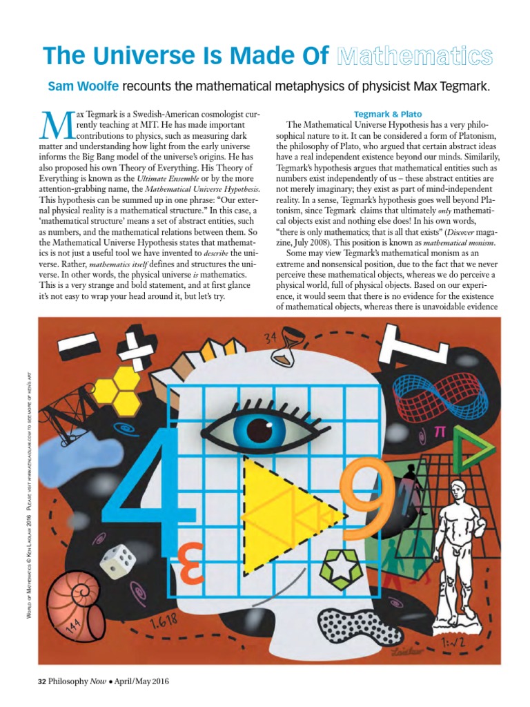 The Universe Is Made of Mathematics | PDF | Multiverse | Many Worlds ...
