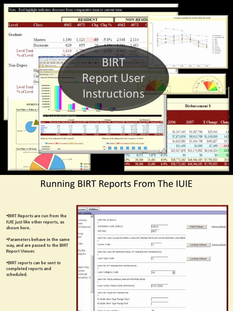 BIRT Report Instructions | PDF | Parameter (Computer Programming ...