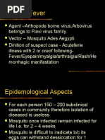 Dengue Observation Chart | PDF