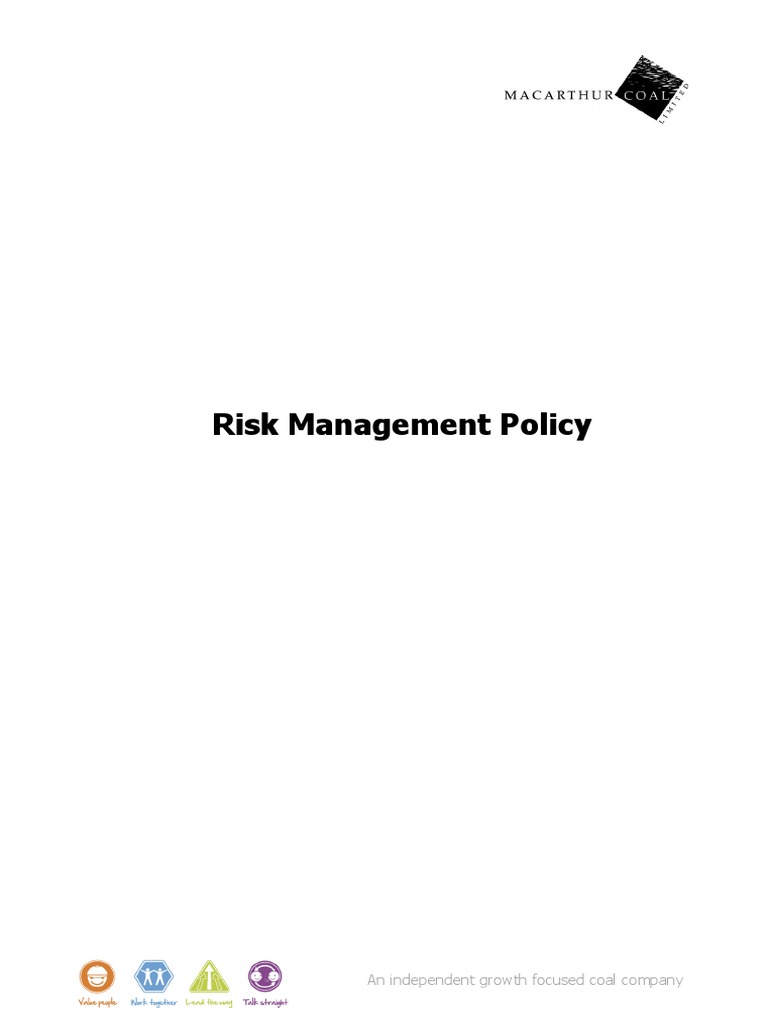 2 6 Risk Management Policy | PDF | Risk Management | Internal Audit