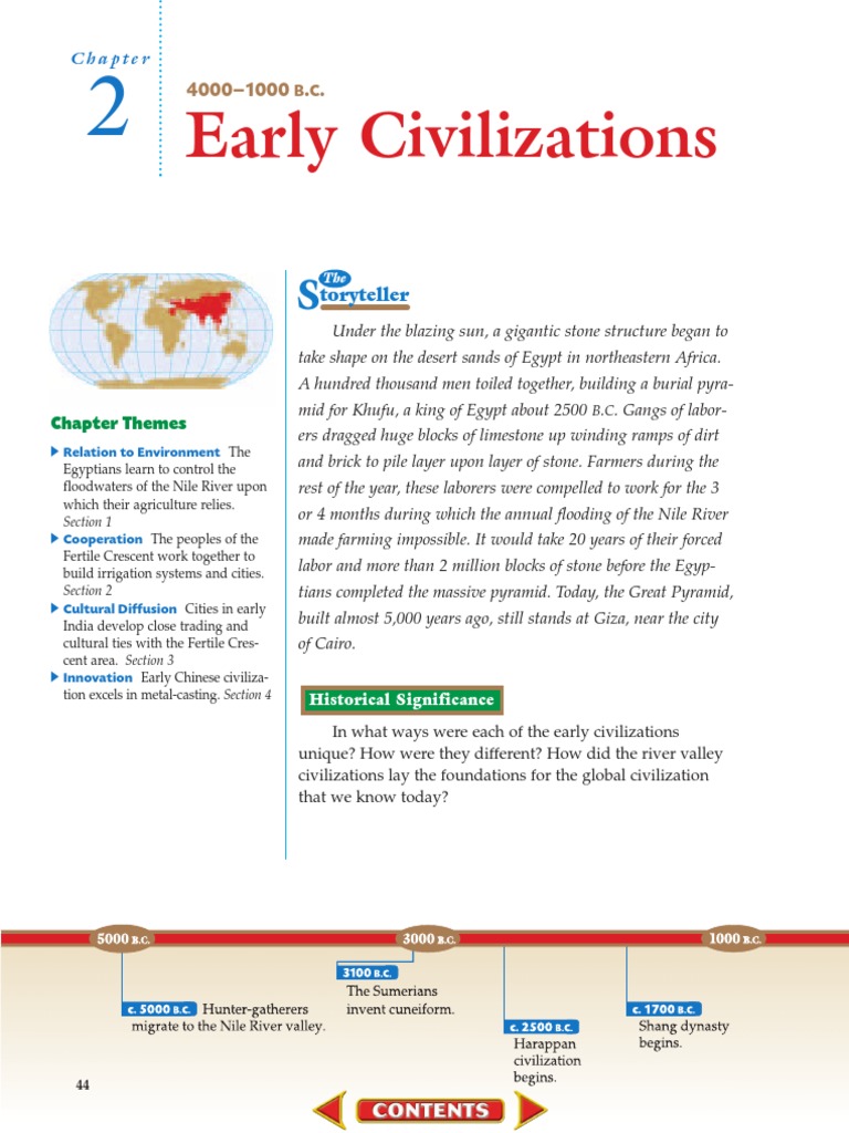 World History Early Civilizations | Download Free PDF | Ancient Egypt ...