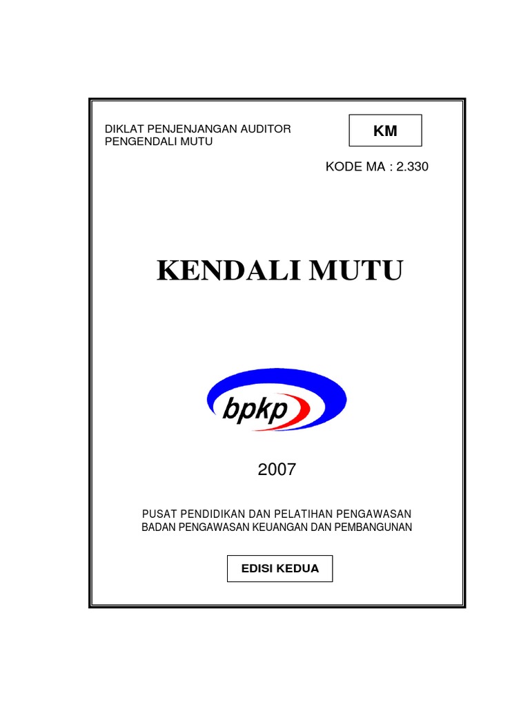 Kendali Mutu Pdf