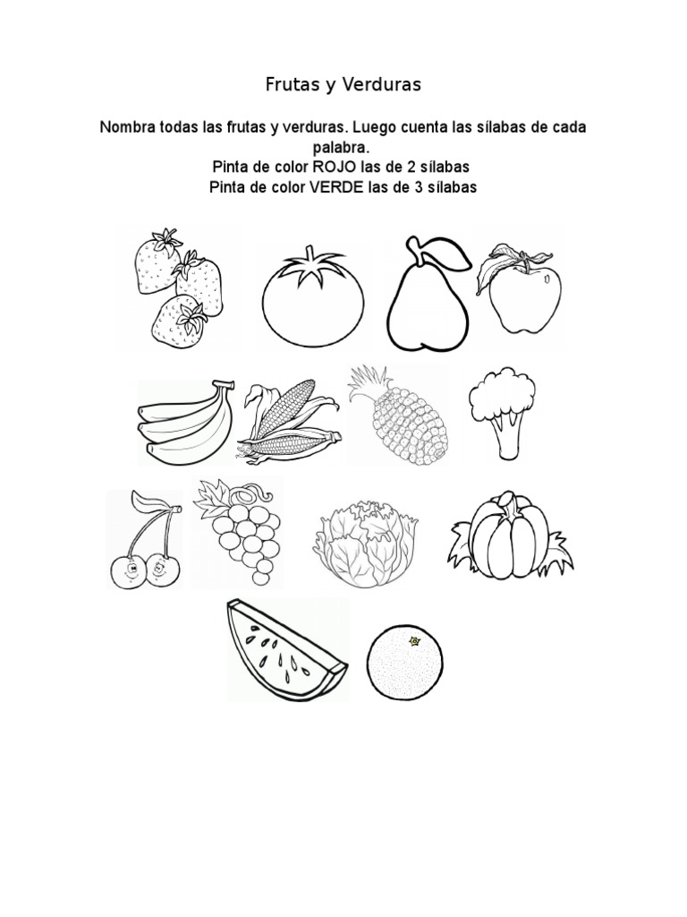 Nombra Todas Las Frutas Y Verduras Descubre Todas Las Verduras De La A