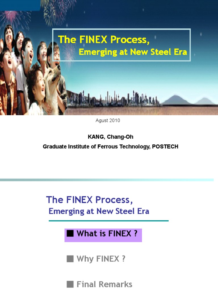 Finex Process | PDF | Coke (Fuel) | Iron Ore