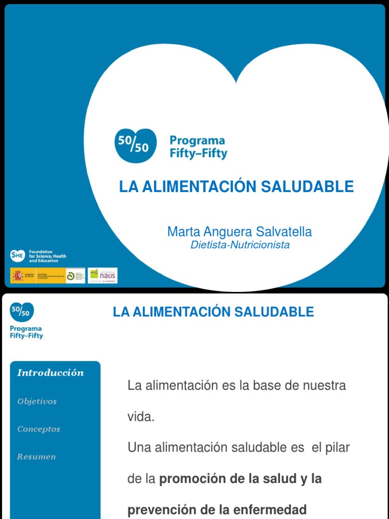 Alimentación saludable: conceptos clave para una dieta equilibrada ...