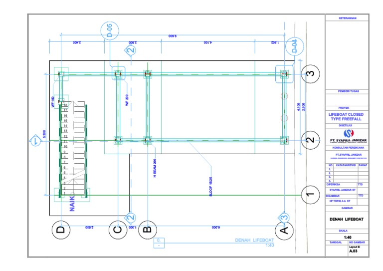 Lifeboat Layout Plan and Specifications | PDF