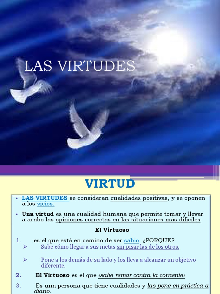Las Virtudes (Clase Des - Esp.iii) PDF | PDF