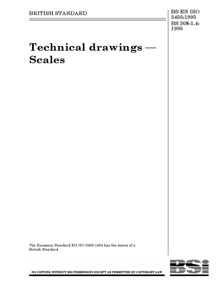 BS ISO 5455 Scale PDF | PDF | International Organization For ...