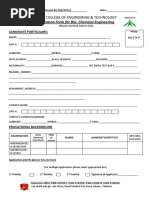 National Diploma Application Form | PDF | Business