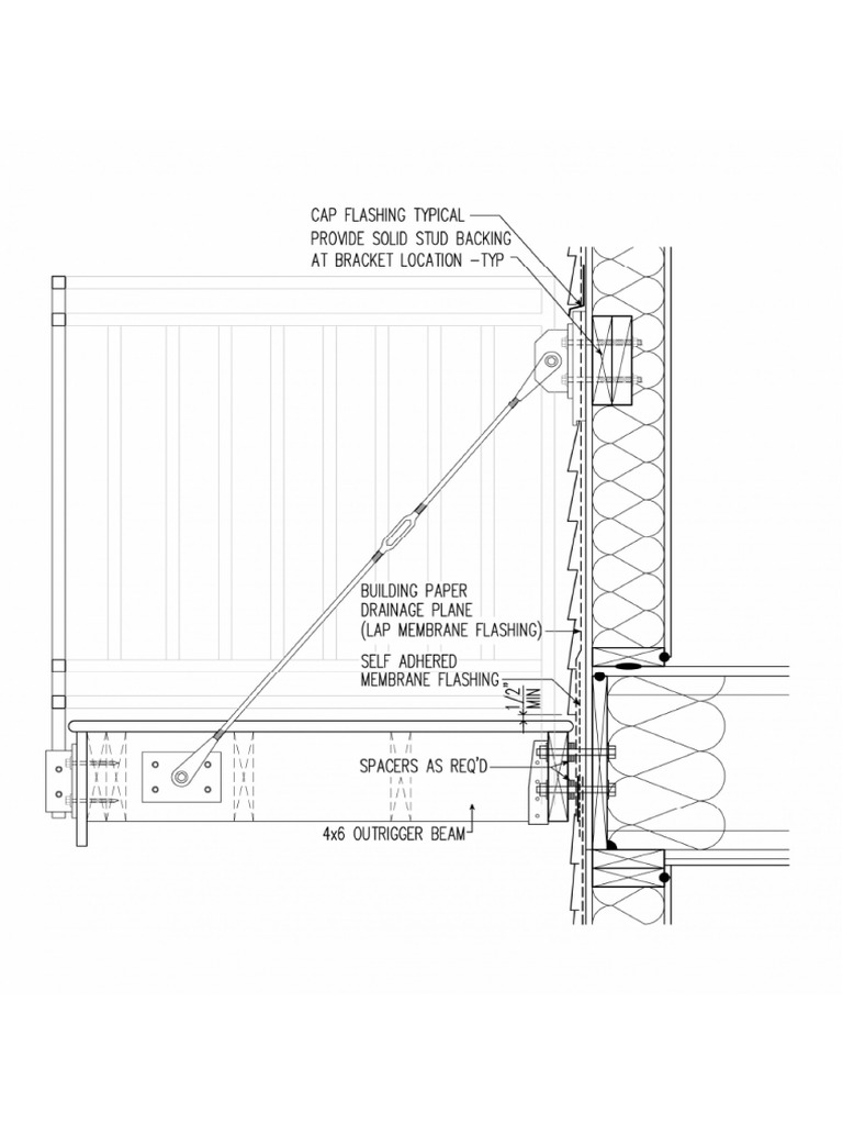 Balcony Supported by Steel Rods | PDF