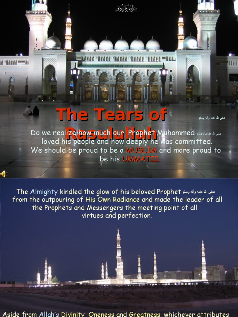 The Tears of Rasulullah | PDF | Prophets And Messengers In Islam | Muhammad
