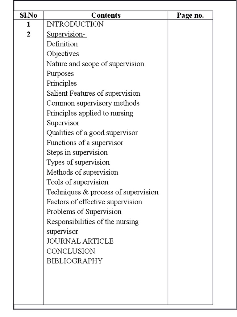 Supervision And Management Pdf Supervisor Leadership