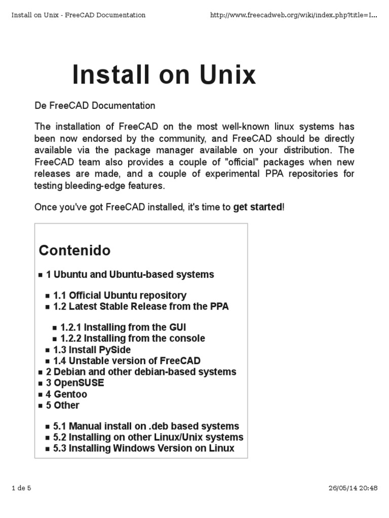 Install On Unix: Contenido | PDF | Computing And Information Technology | Software