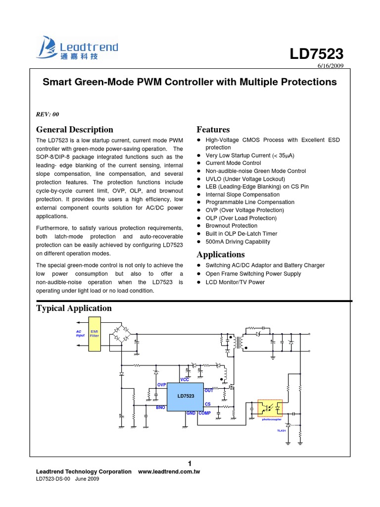 LD7575PS PDF PDF Mosfet Physical Quantities, 53% OFF