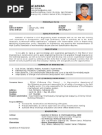 Curriculum Vitae Angelo | PDF