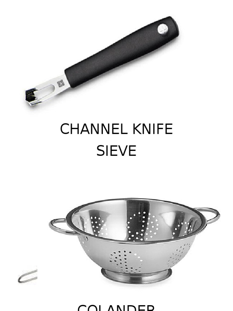 Channel Knife | PDF