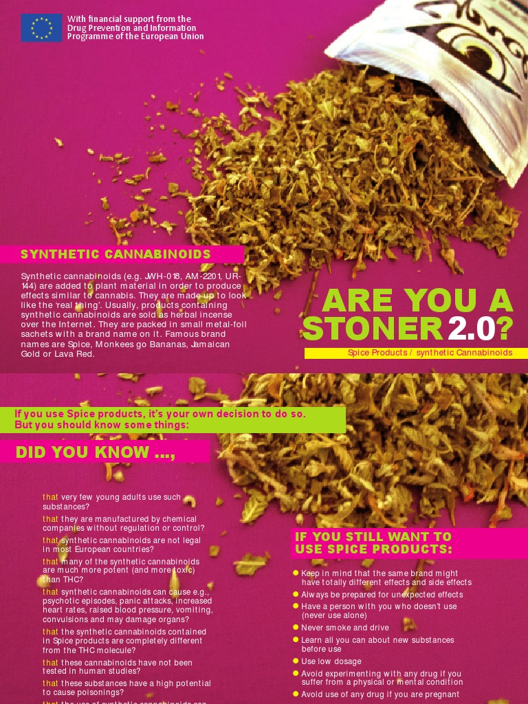 Flyer On Synthetic Cannabinoids | PDF
