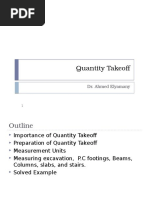 Dimension Paper For Quantity Surveying | PDF