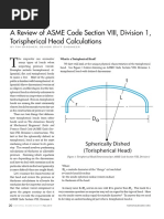 Thickness Calculation of Pressure Vessel Shell | PDF | Materials ...