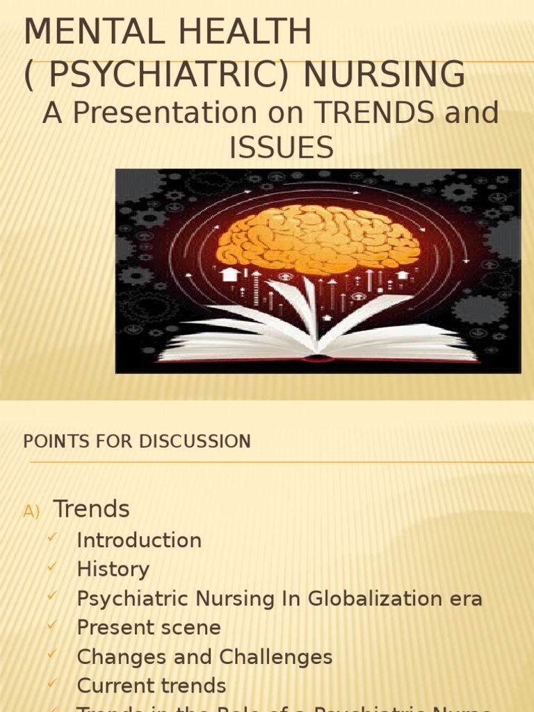 Future Trends and Issues in Mental Health Nursing Practice | PDF