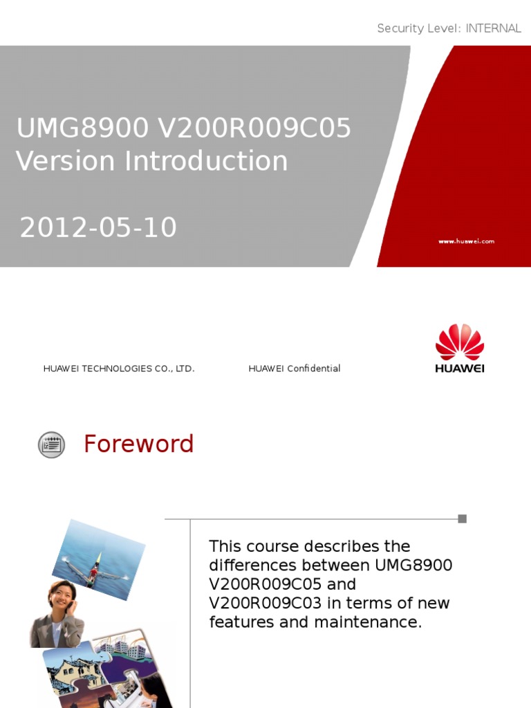 UMG8900 V200R009C05 Version Introduction | PDF | Internet Protocols ...