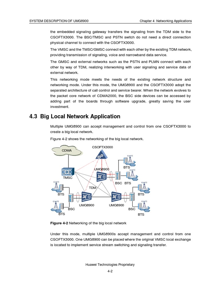 System Description of Umg8900 v200r003 p24 | PDF