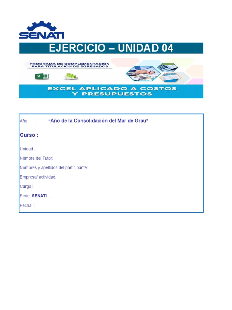 Ejercicio U4 BUSCARV-01a | PDF