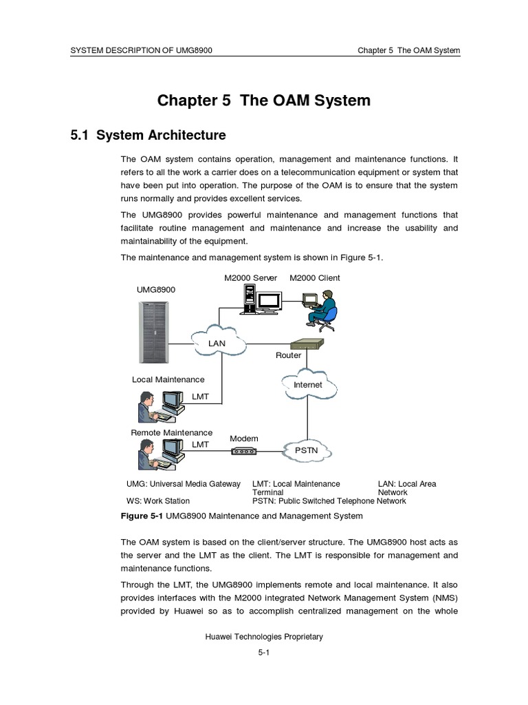 System Description of Umg8900 v200r003 p28 | PDF | Public Switched Telephone Network | Computer ...