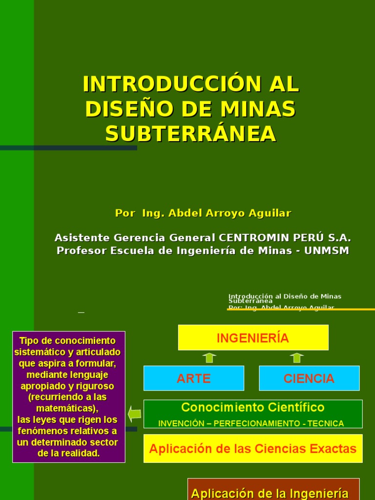 Sub Level Caving Minería Diseño