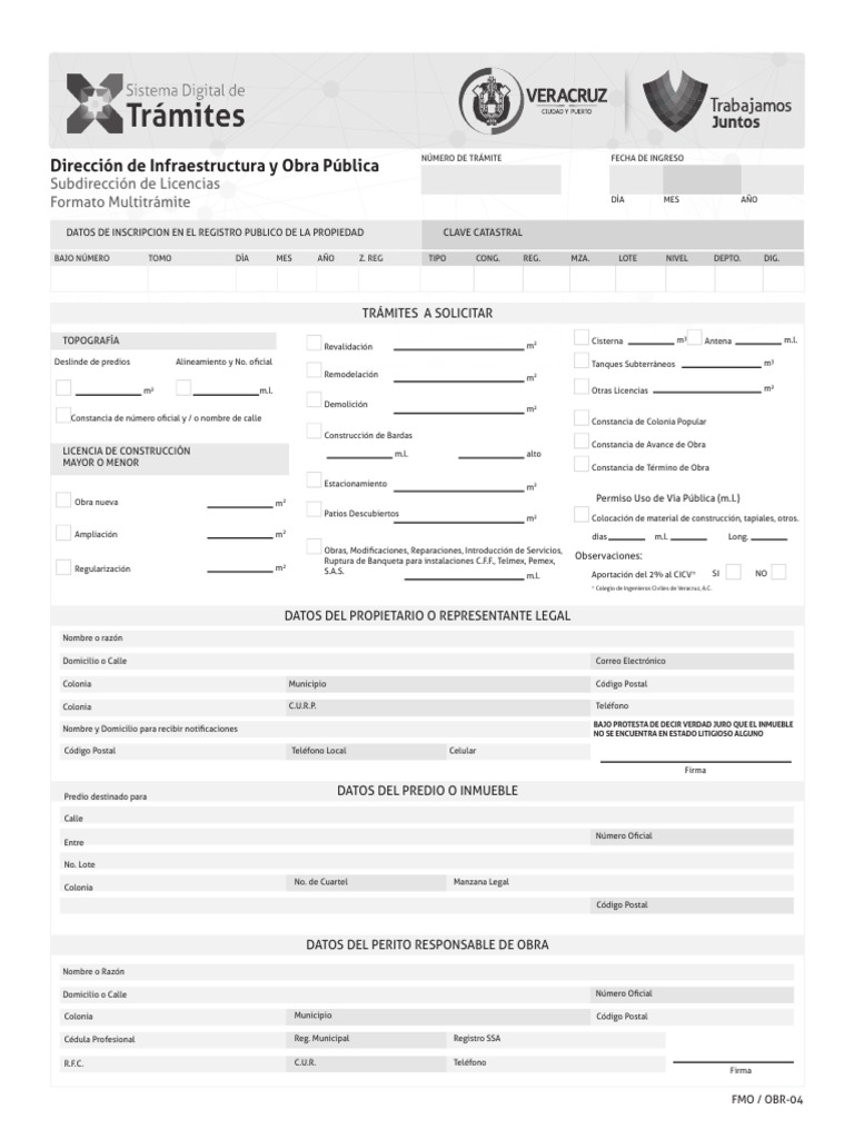 Formato Multitramite | PDF | Gobierno