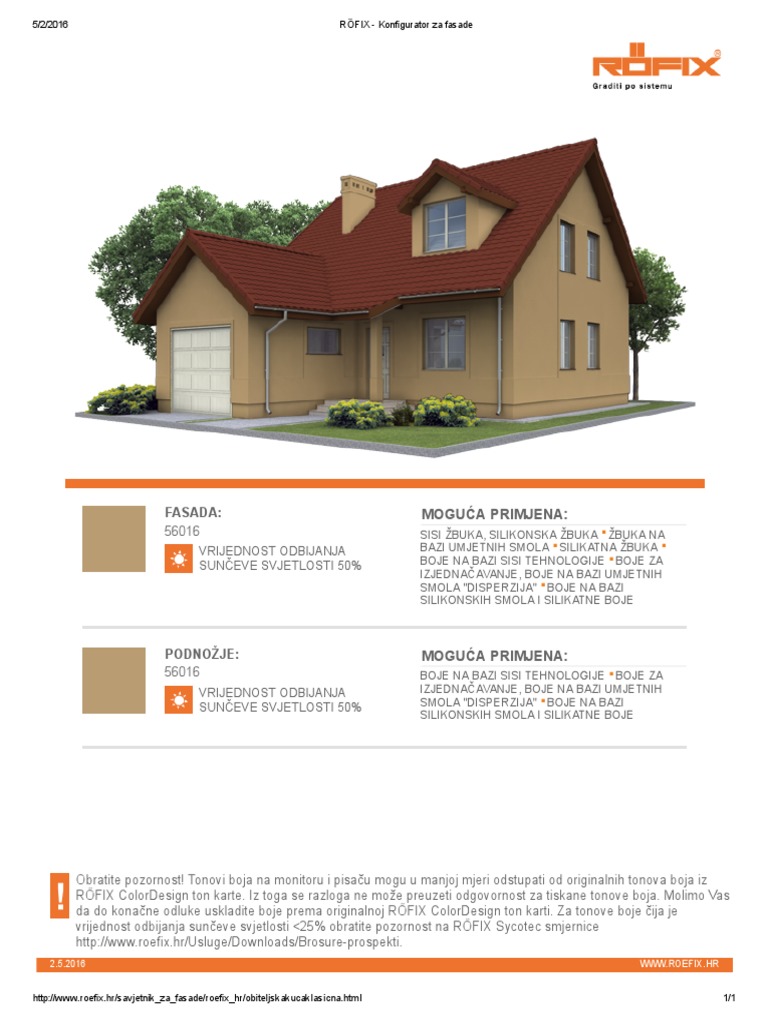 RÖFIX - Konfigurator Za Fasade | PDF