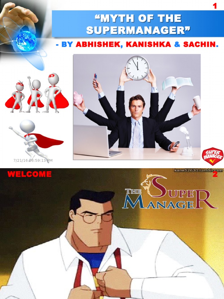 Myth of The Supermanager | PDF