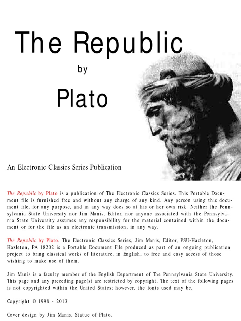 Republic | PDF | Plato | Socrates