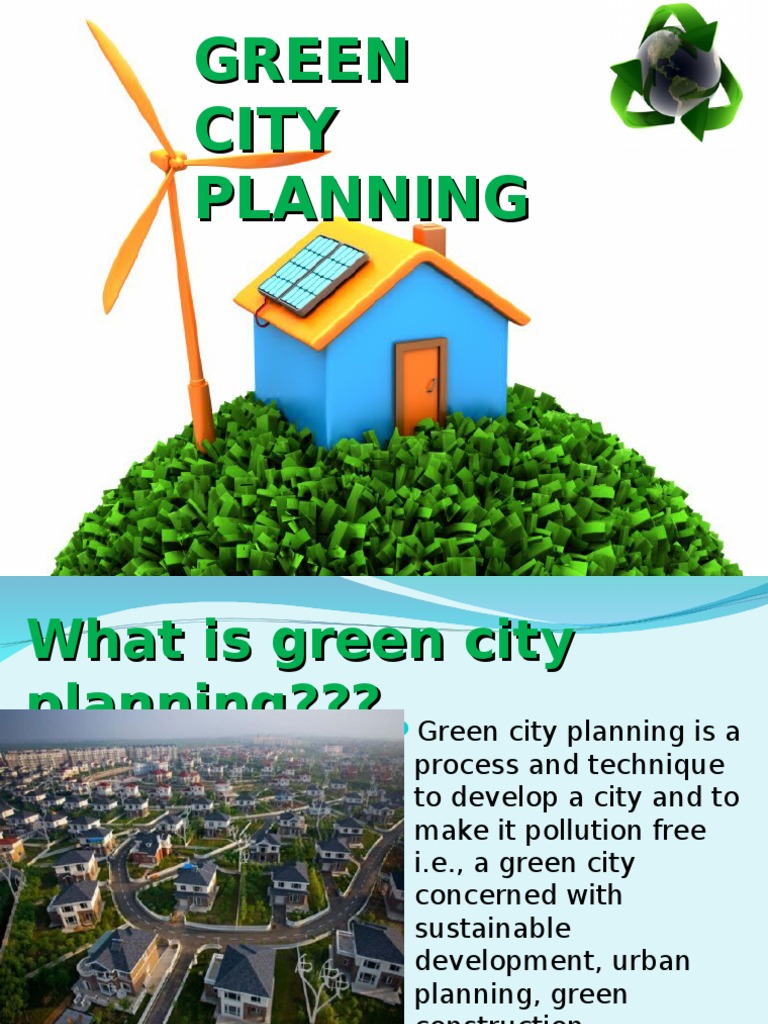 Green City Planning Ppt | Energy Development | Urban Planning
